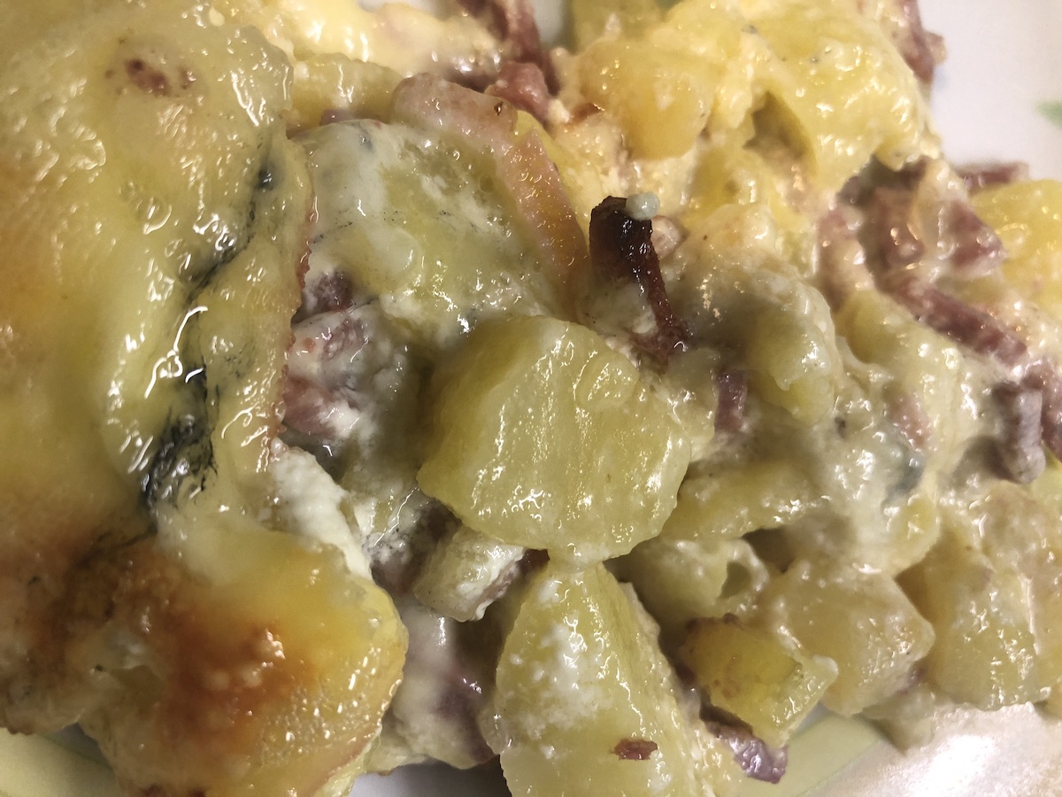 Recette de gratin avec des restes de raclette - Cuisine avec nous